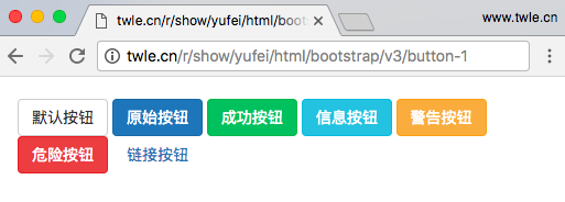 Bootstrap 按钮 Bootstrap 3 基础教程 简单教程,简单编程